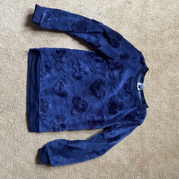 Route 66 | Shirts & Tops | Route 66 Blue Heart Sweater | Poshmark